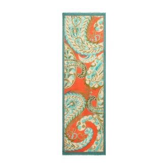 Etro Femme, Accessoires, Multicolore, Taille: ONE Size &Eacute;charpe en m&eacute;lange cachemire et motif cachemire