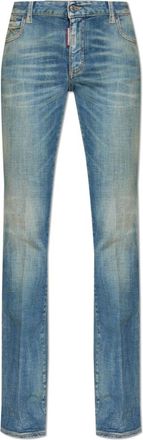 Dsquared2 Femme, Jeans, Bleu, Taille: 34 FR Jean flare taille moyenne