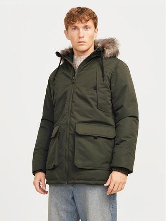 Jack & Jones Jack & Jones Parka Construct 12258406 Grün Regular Fit