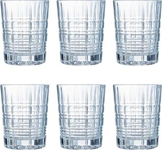 Arcoroc ARC P9067 Brixton Longdrinkglas, 350ml, Glas, transparent, 6 St&uuml;ck