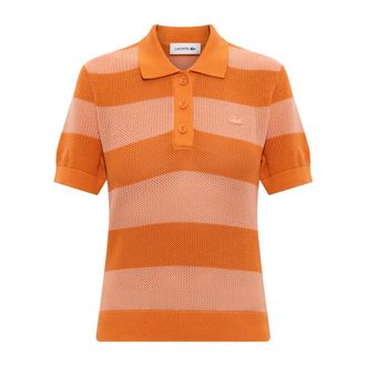 Lacoste Damen, Oberteile, Orange, LGr&ouml;&szlig;e