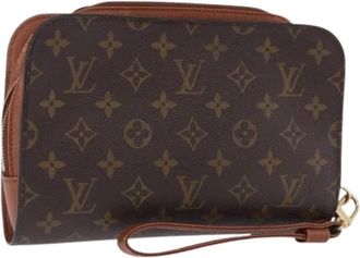 Louis Vuitton Pre-owned Vintage Monogram Clutch - Femme - Pre-owned - Brun - Taille: ONE Size