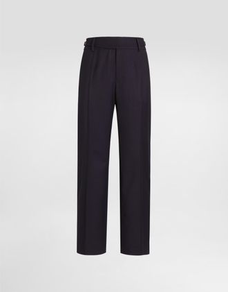 Dolce & Gabbana Hose Aus Schurwolle - Mann Collection Blau 48