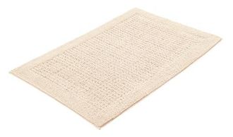 Kleine Wolke Badteppich Net, 60x90 cm, Natur