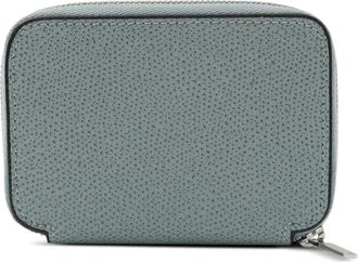 Valextra Portemonnaie mit Reißverschluss - Blau