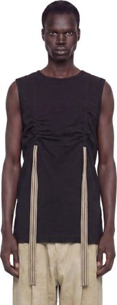 Ziggy Chen Ribbon Strap Sleeveless Top
