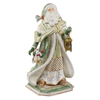 GOEBEL Weihnachtsmann Figur 52 cm Fitz and Floyd