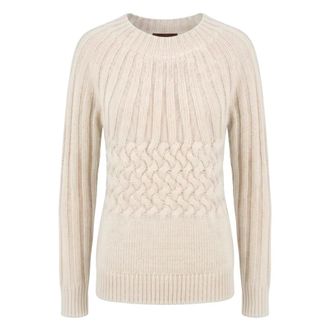 Moorer Damen, Strickwaren, Beige, XSGr&ouml;&szlig;e