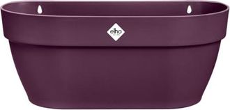 ELHO Vibia Campana Wandampel 35 - &Uuml;bertopf f&uuml;r Balkon & Au&szlig;en - &Oslash; 35.0 x H 14.8 cm - Lila/Ahorn Lila