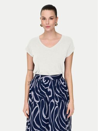 Only T-Shirt Rilla 15315776 Wei&szlig; Regular Fit