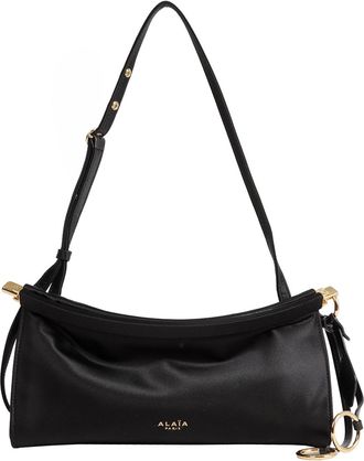 Alaia Le Click East West Small Satin Shoulder Bag