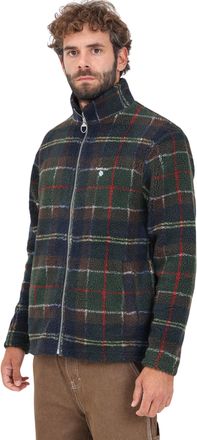Barbour Tartan Fleece Zip Through, Fleecejacken - L