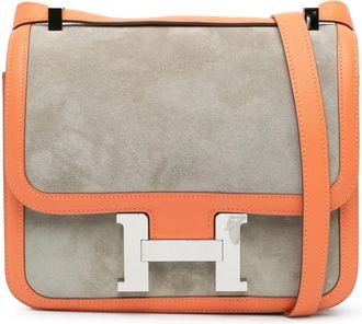 Hermès Hobo Bags - Doblis and Swift Constance 24 - Gr. unisize - in Grau - für Damen
