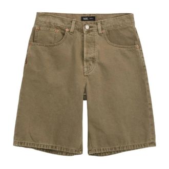 Vans Check-5 Baggy Denim Short - - Shorts - Herren - Gr&uuml;n - W32