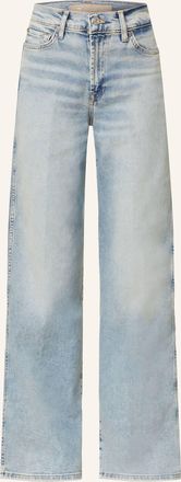 7 For All Mankind Flared Jeans Lotta Amuse Me blau