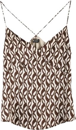 Liu Jo Femme, Tops, Multicolore, Taille: 40 FR Top sans manches