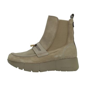 Hispanitas Montana Chelsea Bottes - Femme - Chaussures - Beige - Taille: 39 EU