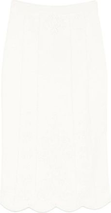 Twinset Damen, Röcke, Weiß, LGröße