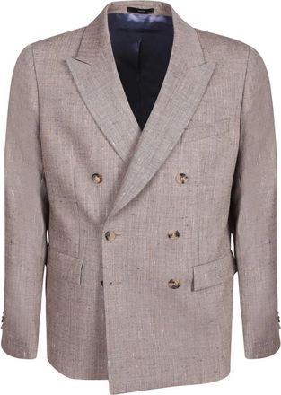 Paul Smith Homme, Costumes, Beige, Taille: L Blazer Crois&eacute;