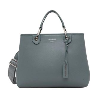 Emporio Armani My EA M Tote - Femme - Sacs - Bleu - Taille: ONE Size