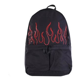 Vision Of Super Flames Rucksack Schwarz/Rot - - Bags - Herren - Schwarzk - ONE SIZE