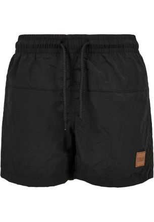 Urban Classics Jungen Badehose Boys Block Swim Shorts Black 146/152