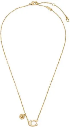 Coach Halskette 37571532 Goldfarben