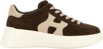 Hogan Femme, Chaussures, Brun, Taille: 37 1/2 EU Rebel Baskets