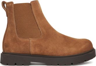 Birkenstock Klassische Stiefeletten Birkenstock Highwood Slip On Mid 1030115 Braun