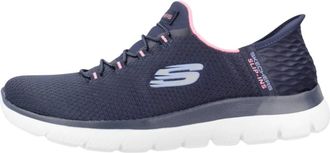 Skechers Femme, Sport, Bleu, Taille: 37 EU Summits Running Chaussures