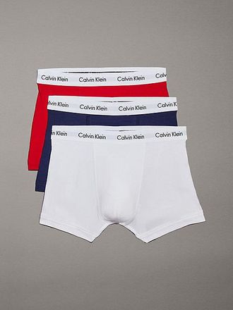 Calvin Klein 3er-pack Boxershorts - Cotton Stretch - Black / White / Grey Heather - Herren - XL