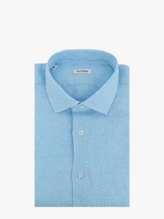 Nugnes Linen and cotton shirt - NUGNES 1920 - gender_Man