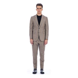 Pantaloni Torino MultiColour Woll Prince of Wales Jacke - - Suits - Herren - Mehrfarbig - M