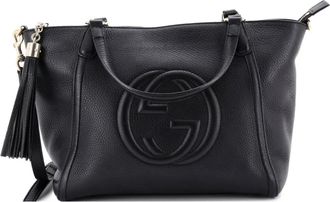 Gucci Kleine Soho Convertible Handtasche - Schwarz