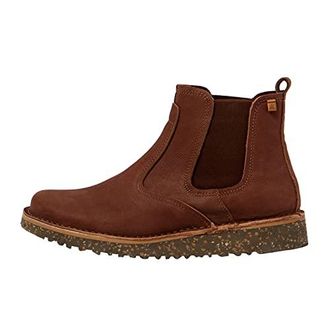 El Naturalista Mixte Adulte Bottines Chelsea FELSEN, Femme,Homme Bottines,Semelle int&eacute;rieure Amovible,Demi-Bottes,Plat,Chocolate,43 EU / 8.5 UK