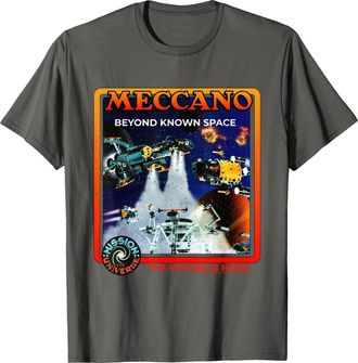 Meccano Mission The Universe Modell-Raumschiff Retro T-Shirt