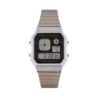 Casio Uhr Casio A130WE-1AEF Silberfarben