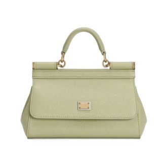 Dolce & Gabbana Femme, Sacs, Vert, Taille: ONE Size Sac &agrave; poign&eacute;e sup&eacute;rieure