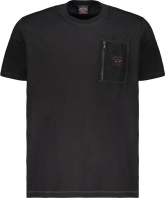 Paul & Shark Homme, Tops, Noir, Taille: XS T-Chemises