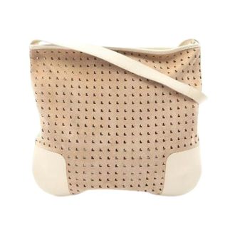 Loewe Pre-owned Suede Leather Shoulder Bag - - Pre-owned - Damen - Beige - ONE SIZE