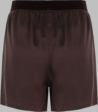 Tom Ford Silk Shorts - Brown