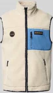 Napapijri Weste mit Label-Patch Modell YUPIK