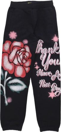Market Thank You Rose Sweatpants - - Trousers - Herren - Schwarzk - XL
