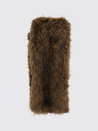 Bazar Deluxe &Eacute;charpe rectangulaire en fausse fourrure avec ourlet droit