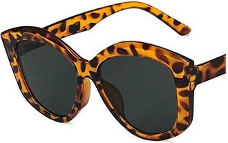 Generic Lunettes de soleil décoratives tendance à grand cadre pour hommes et femmes en plein air (couleur : A, taille : 1) 2026