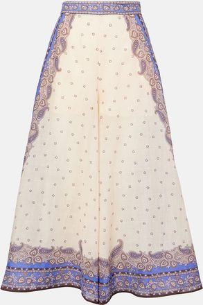 Zimmermann Culottes Maxine aus Ramie