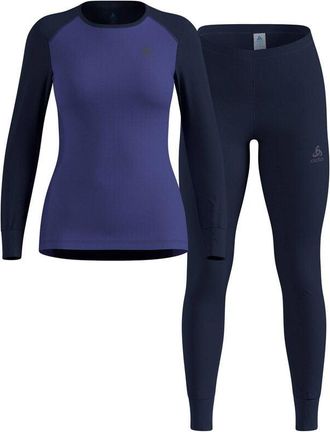 Odlo Damen Funktionsunterw&auml;sche ACTIVE WARM ECO Set 2-teilig