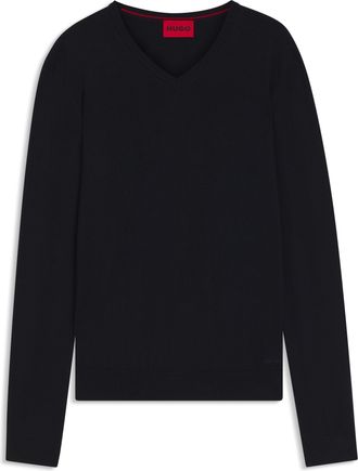 HUGO BOSS Herren San Vredo-m Sweater, Navy410, XXL EU