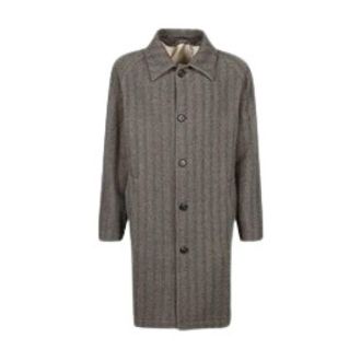 Eleventy Cappotto No Cappuccio - - Coats - Herren - Braun - L