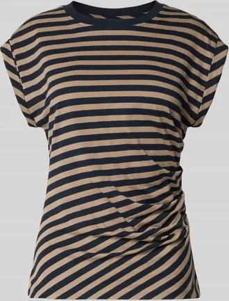 HUGO BOSS Regular Fit T-Shirt aus reiner Baumwolle Modell Epka_striped1